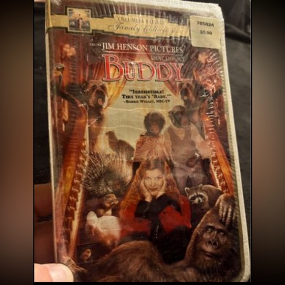 Other | Vintage Buddy Vhs Movie Tape New In The Plastic | Poshmark